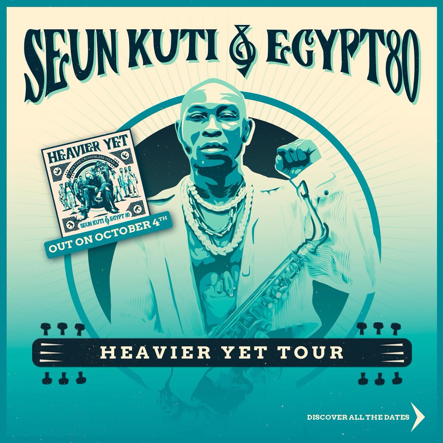 Seun 2024 EFG London Jazz Festival Adds Matthew Herbert, Seun Kuti And